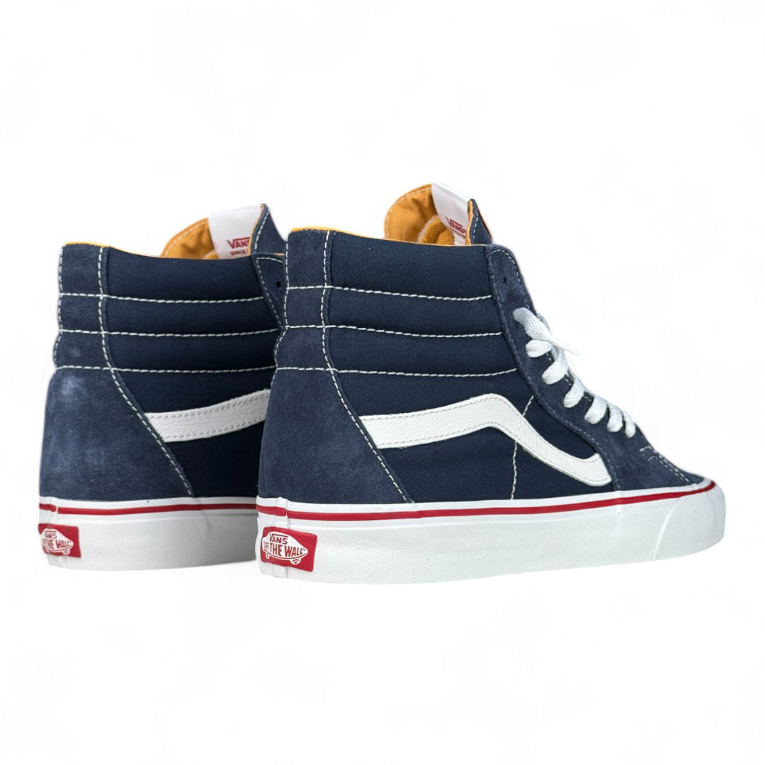 Zapatillas Vans Sk8 Hi Azul Blanco Rojo | Tienda Oficial – Indy
