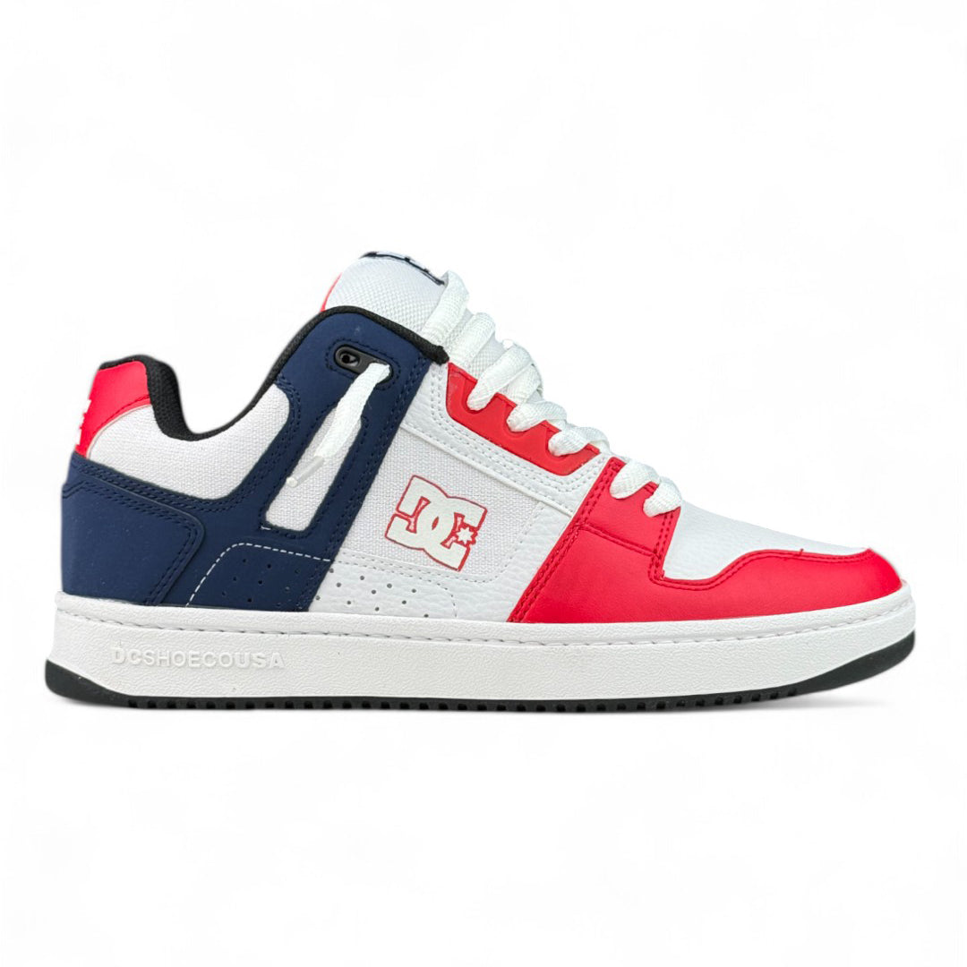 Zapatillas Dc Stag Pro SS Blanco Azul Rojo | Tienda Oficial – Indy
