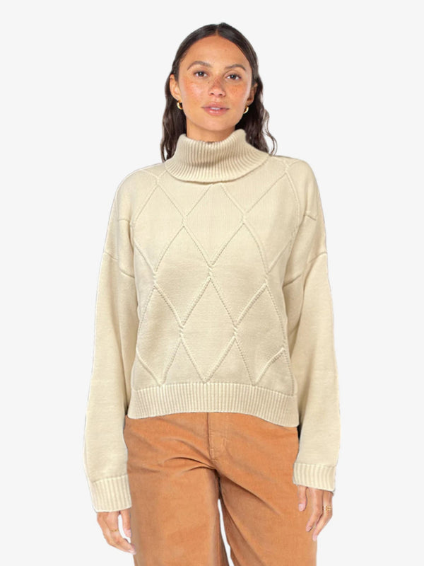 Sweater Roxy Picture Moment Beige | Tienda Oficial Argentina – Indy