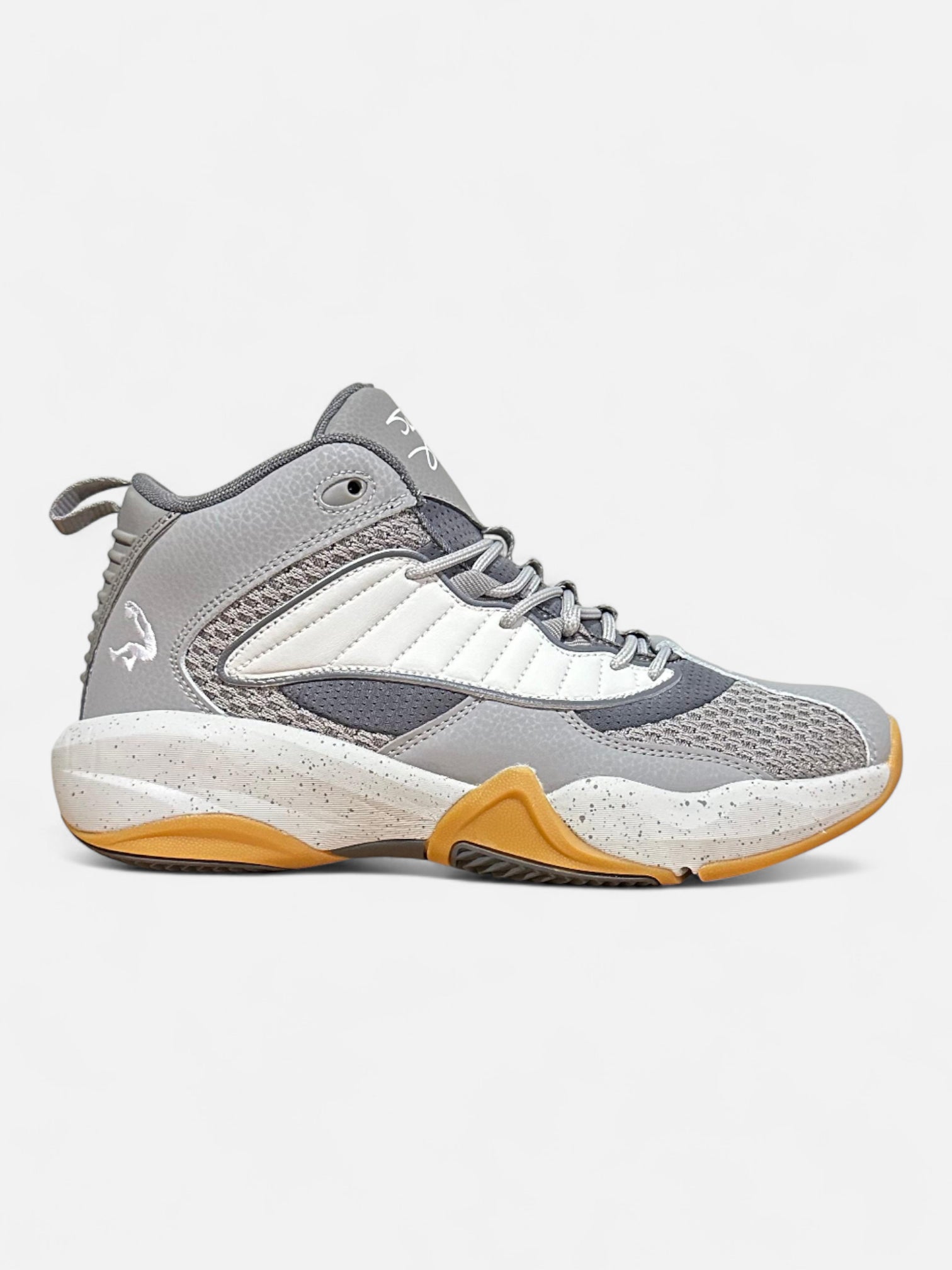 Zapatillas Shaq Speed Demon Mid Gris Marrón