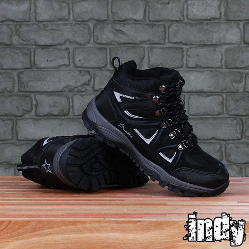 Botas Trekking Mujer Impermeables Alaska Negras | Tienda Oficial – Indy