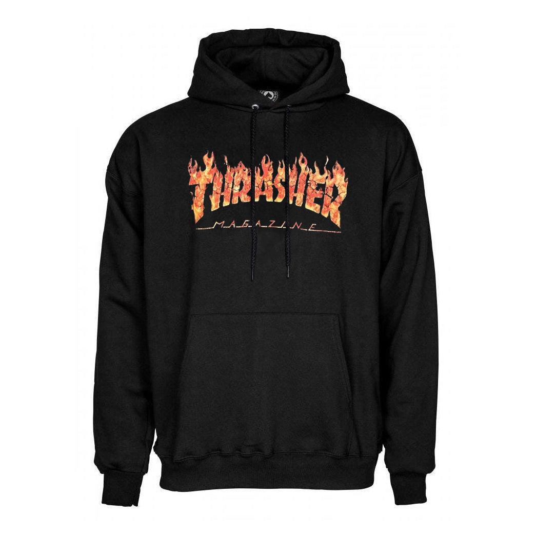 Buzo Thrasher Infierno Negro | Tienda Oficial – Indy