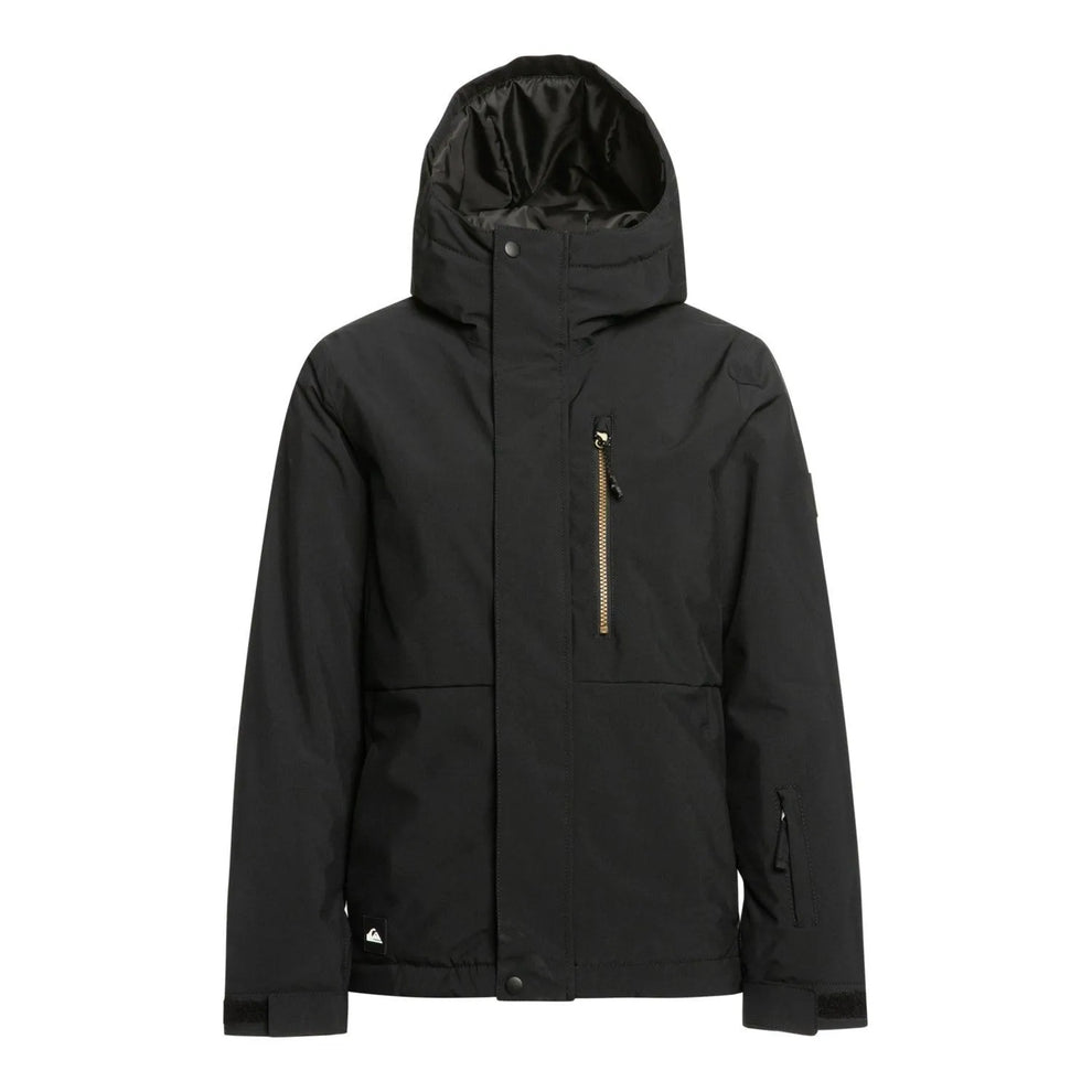 Campera Niño Quiksilver Snow Mission Solid Negro | Tienda Oficial – Indy