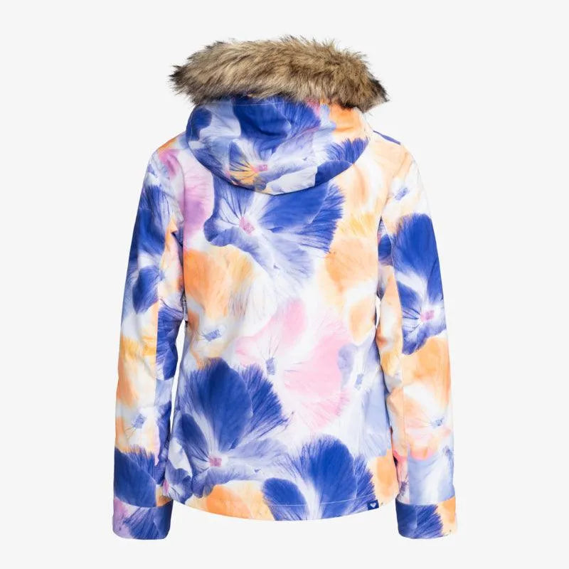 Campera Snow Roxy Jet Ski Mujer Negro Floreado | Tienda Oficial – Indy