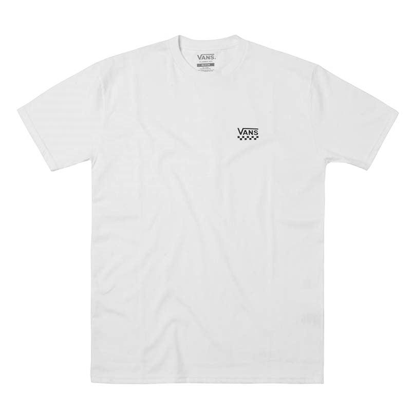 Remera Vans Left Chest Logo Tee II Blanco | Tienda Oficial – Indy