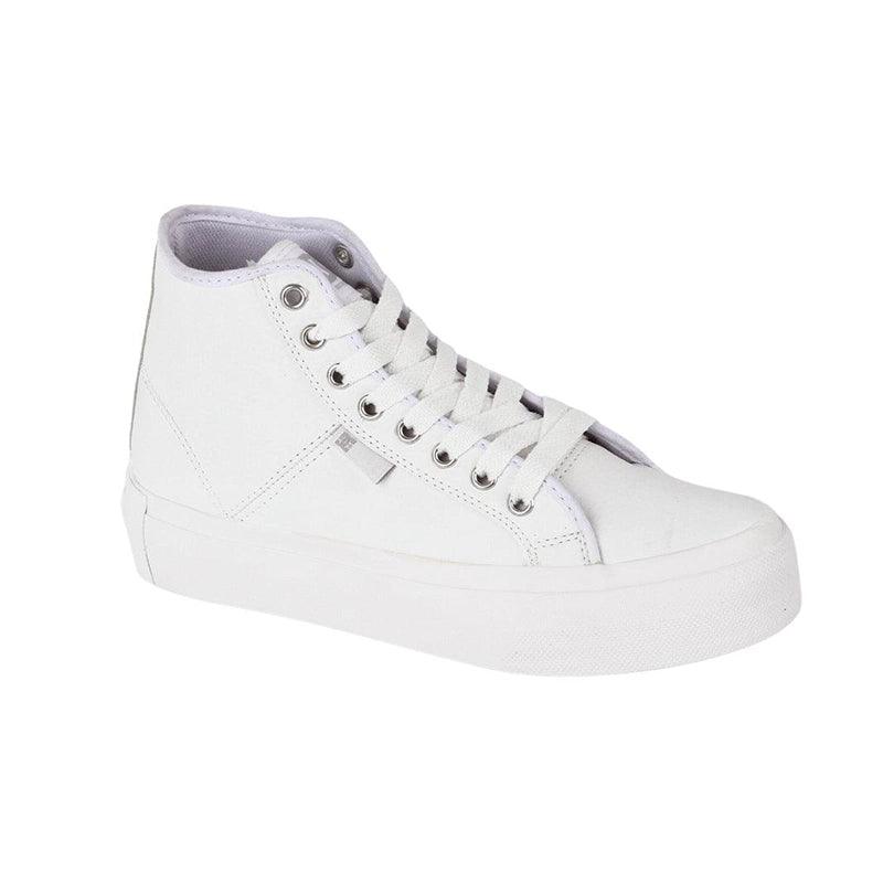 Zapatillas Dc Manual Hi Platform Mujer Blanco | Tienda Oficial – Indy